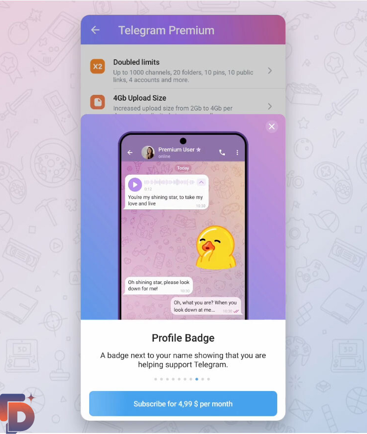 خرید پرمیوم تلگرام - آیدیجی پلاس